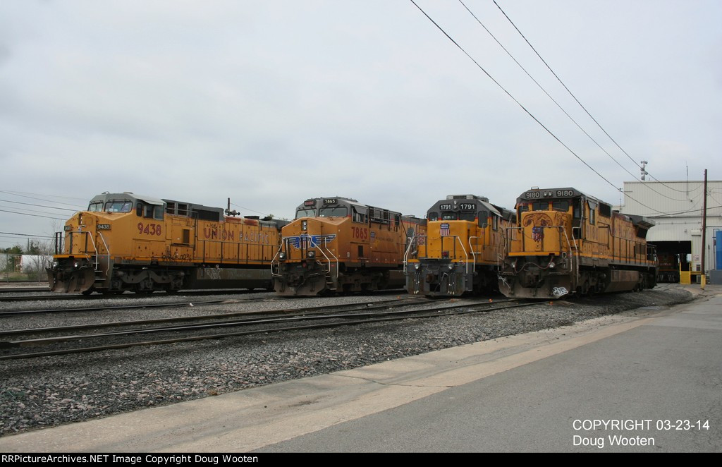 Four Different Types of Locomotives